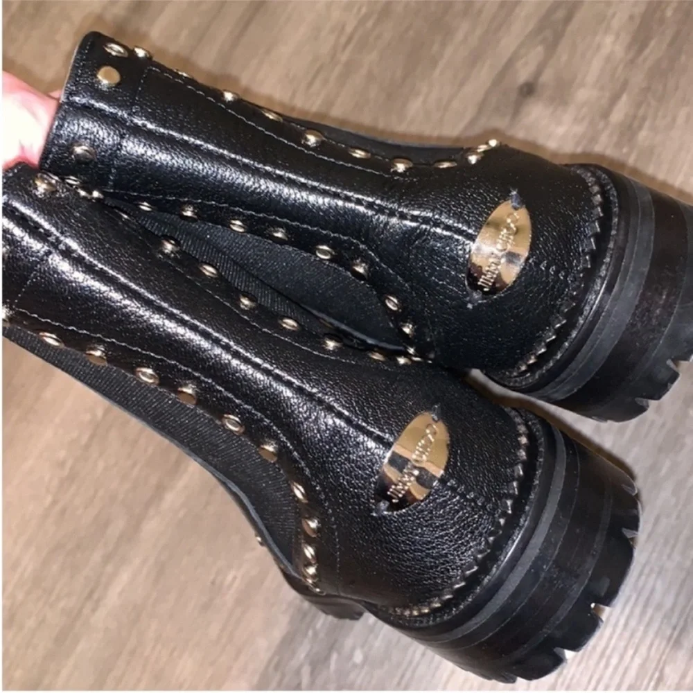 Jimmy Choo | Shoes | Authentic Jimmy Achoo Burrow Studded Textured ...